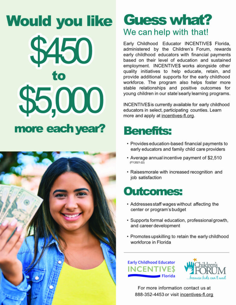 Get More Money With INCENTIVE$ - INCENTIVE$ Florida